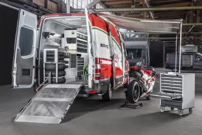 Van Racking for Specialist Conversion | bott vario3